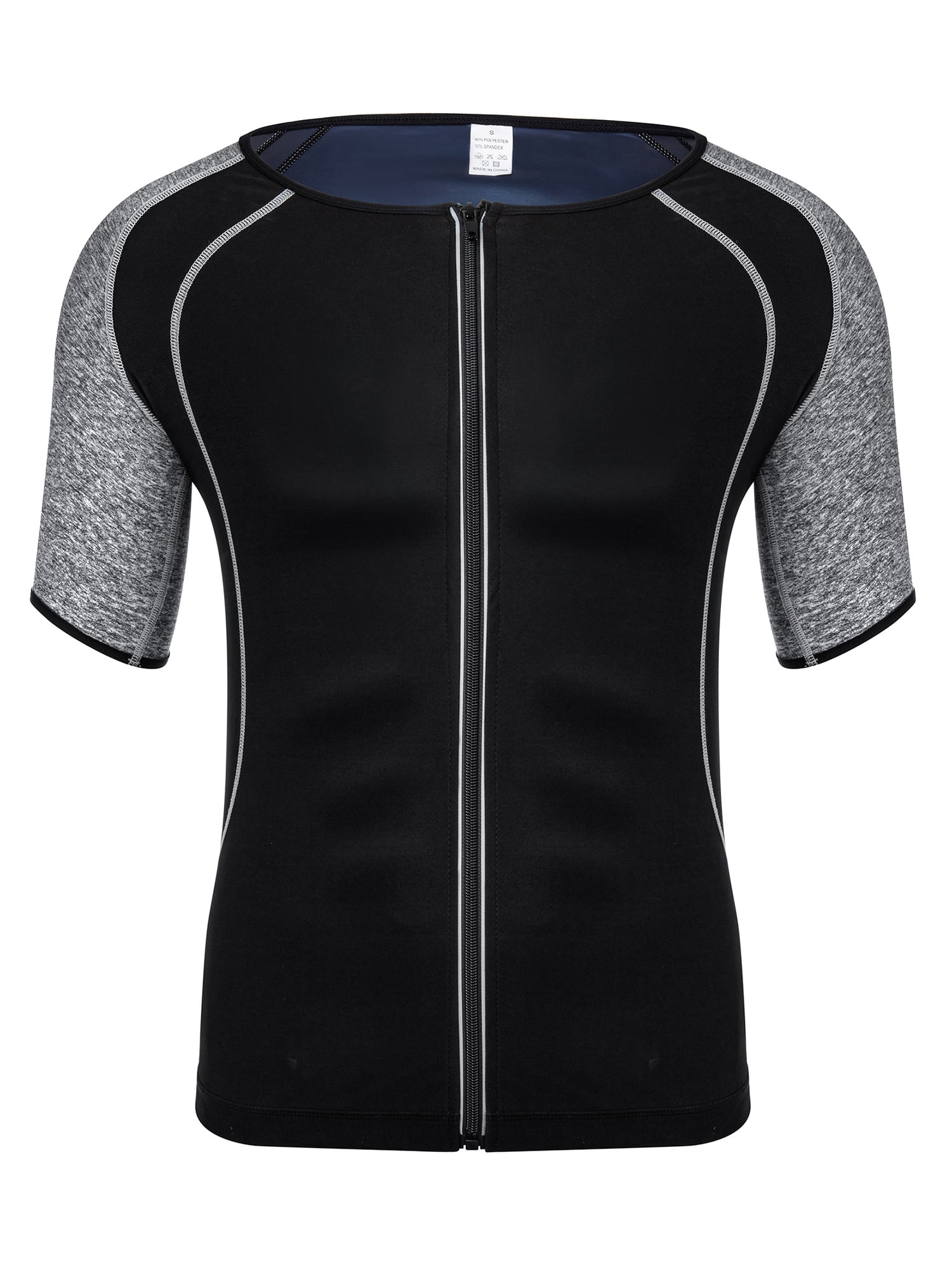 FANNYC Sauna Suit For Men Hot Sweat Suit Sauna Shirt Polymer Weight ...