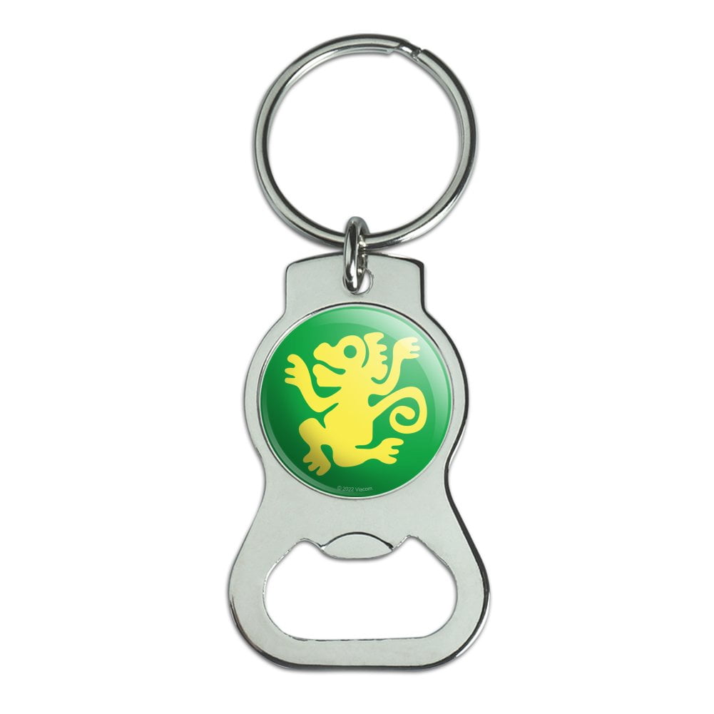 Hidden Temple Green Monkeys Keychain with Bottle Cap Opener - Walmart.com