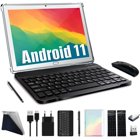 Ematic 7" 16GB Tablet with Android 7.1 (Nougat) + Sleeve and Headphones ...