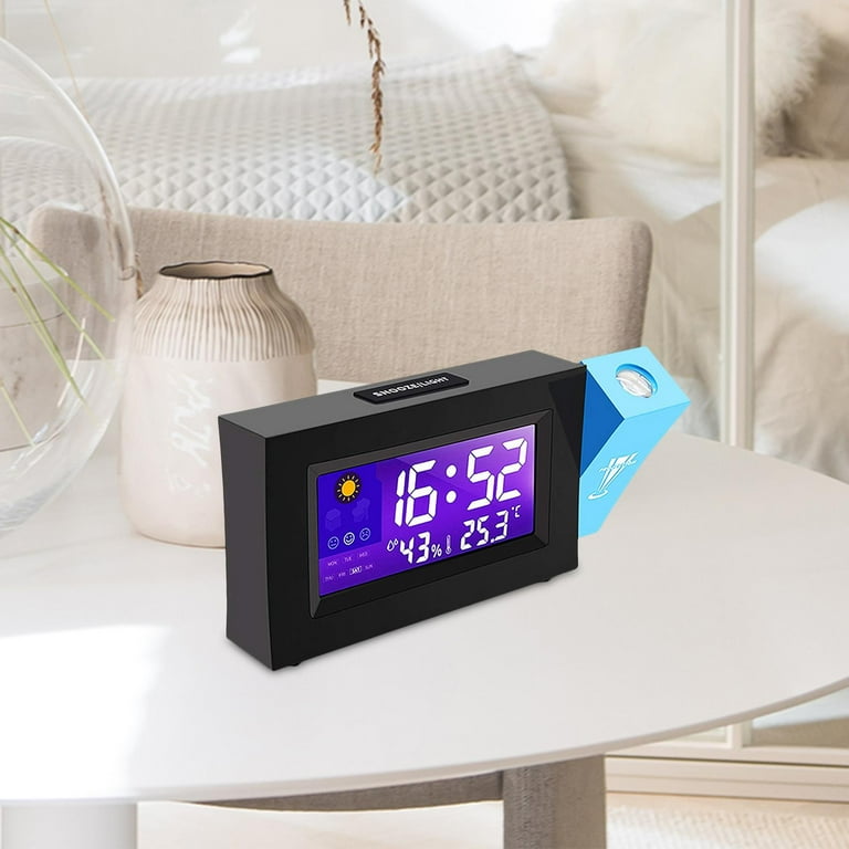 Alarm Clock That Shines Time On Ceiling | Shelly Lighting