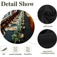 10 Pack Black Rectangle Table Cloth, 60 x 102 Inch Tablecloths for 6 ...