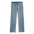 ANINEO Womens Daily Elastic Waist Workout Solid Color Long Pants Loose ...
