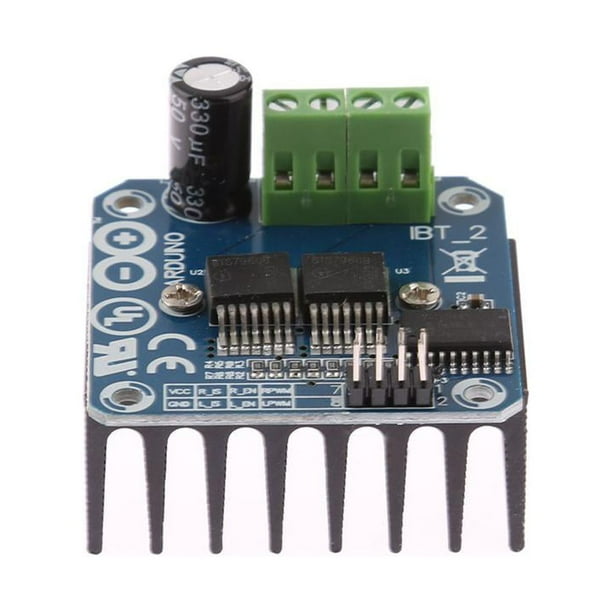 Módulo De Accionamiento Doble BTS7960 Módulo de controlador de motor de ...