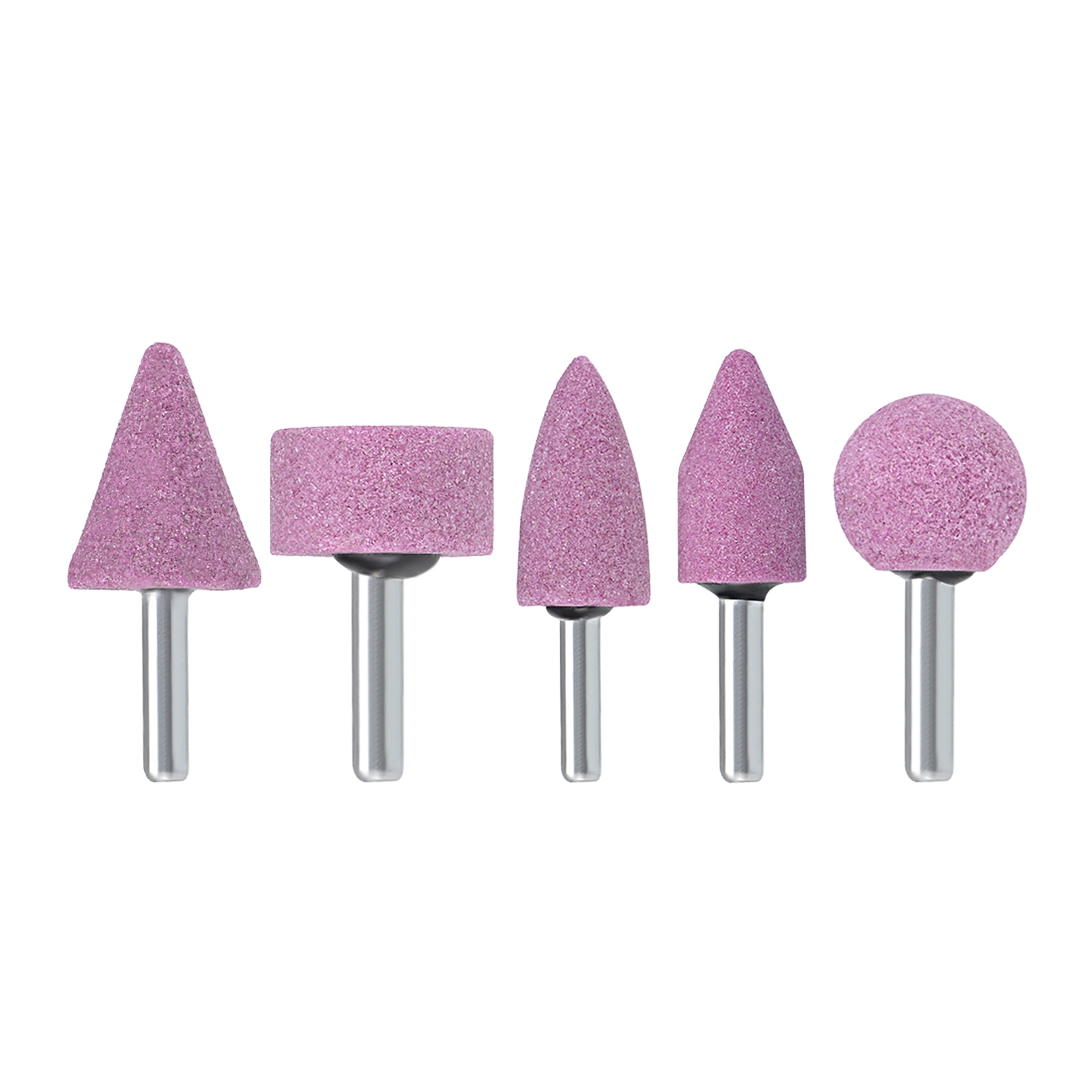 Unique Bargains Abrasive Stone Points Set Chrome Corundum Grinding ...