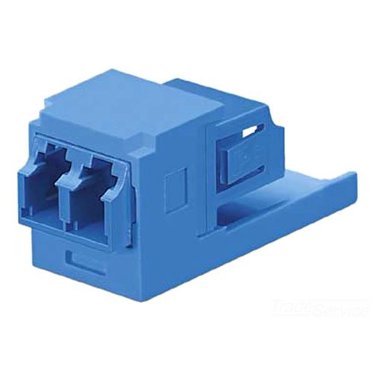 Panduit Opticom Fiber Adapter Panels - Patch Panel - Blue - 6 Ports ...