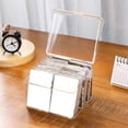 Acrylic Transparent Card Storage Box with Flip Cover | Multi ...