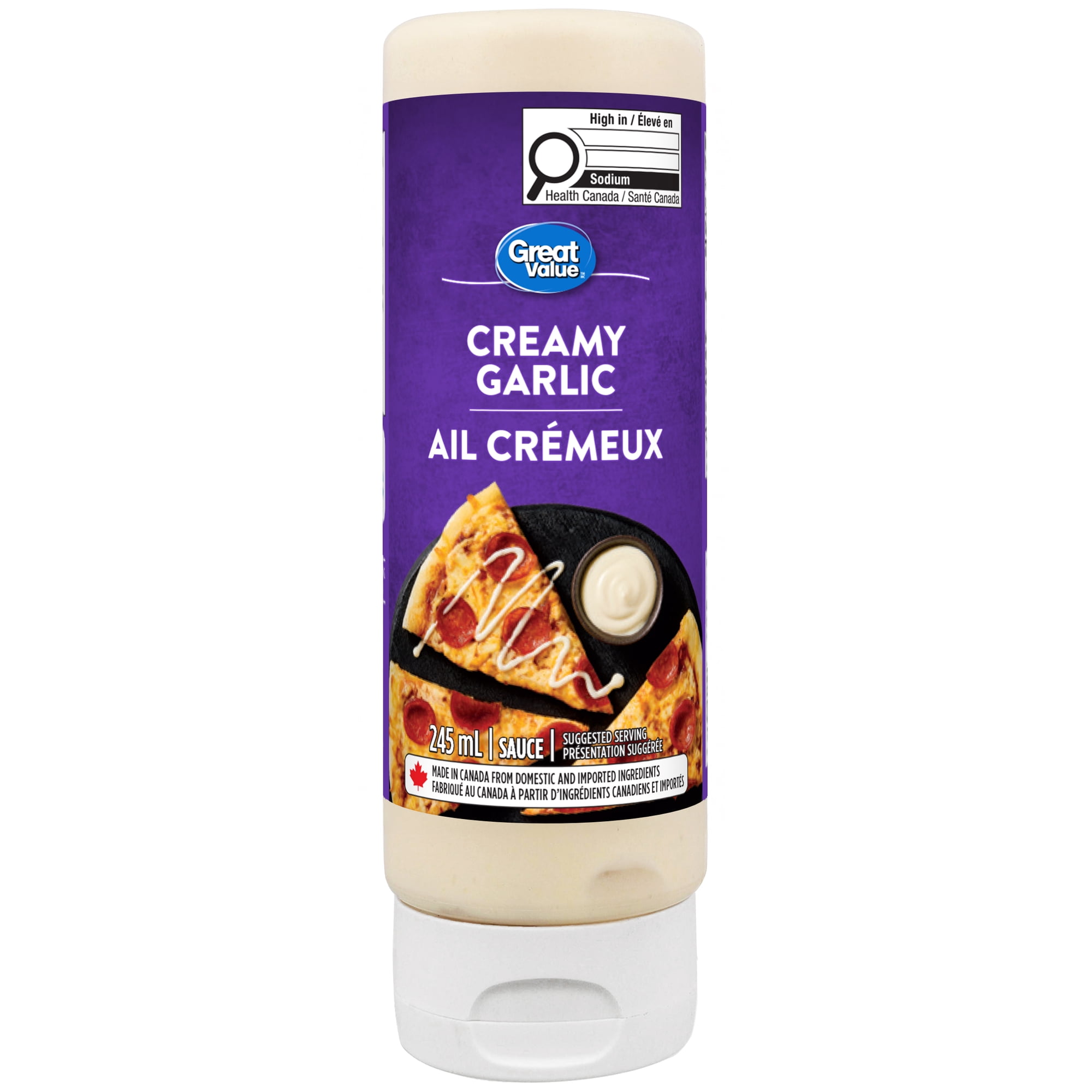 Click here for Great Value Creamy Garlic Sauce 245 Ml prices