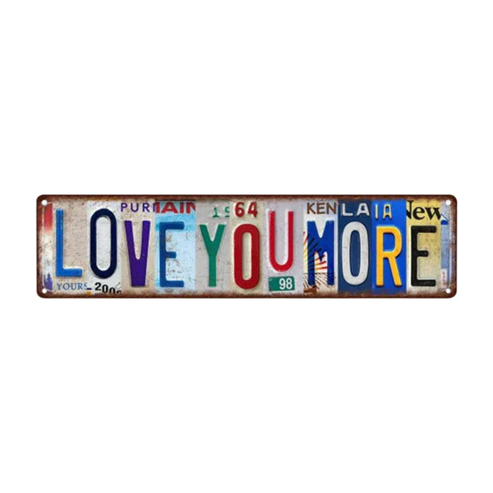 Click here for Casavero Door Sign Plate Love You More Wall Decor... prices