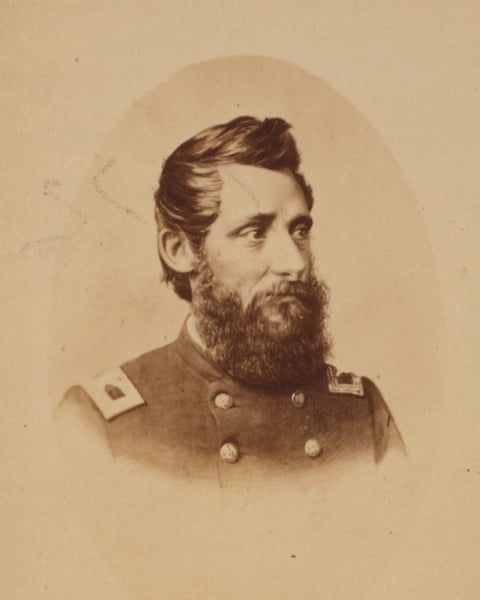 Print: Benjamin H. Grierson, Maj. General, circa 1861 - Walmart.com