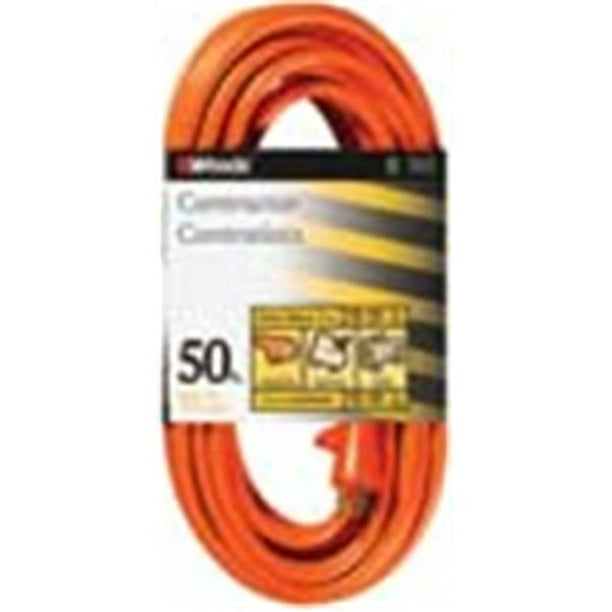 Coleman Cable Extension Cord Orange 50 Feet - 0529 - Walmart.ca