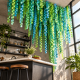 600 Sheet Paper Chain Garland Strips Blue - Walmart.com