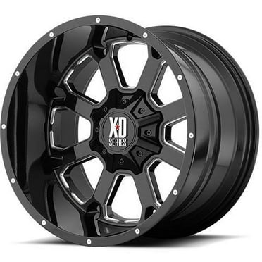 XD Aluminum Rim XD822 MONSTER II 20X10in Matte Black Finish ...