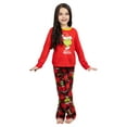 Dr. Seuss Girls Christmas Grinch Sleep Pajama Set, Family PJ, Size: 7-8 ...