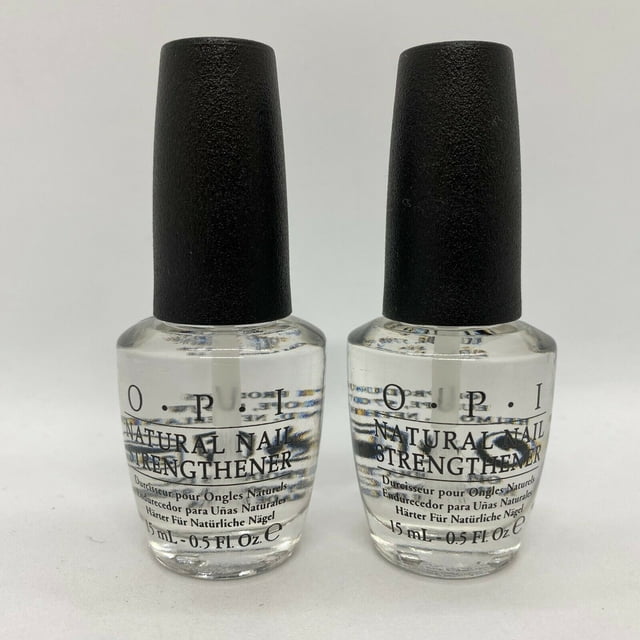 OPI Natural Nail Strengthener NT T60 .5oz - 2 Pack - Walmart.com