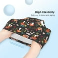 Cauagu Mushroom With Snails Print Brief Underwear Stretch Cotton