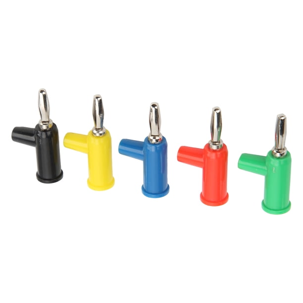 Banana Plugs, Solderless Banana Plugs 4mm Diameter Pin Standard Size ...