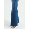 Sofia Vergara Women's Margot Seamed Wide Leg Average Jeans, Sizes 2-20 ...