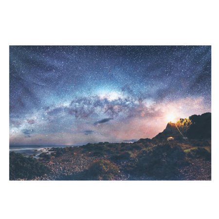 Beautiful Night Sky Silk Cloth Poster Wall Art Home Decor 60x90cm ...