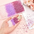 1 Box 300g 3 Colors Crushed Glass Bulk Broken Glass Glitter 1-4mm Mini ...