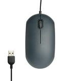Onn USB Optical Ambidextrous Mouse, 1000 DPI Sensitivity, USB Plug and ...