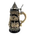 Munchen Munich Bavaria Germany Landmarks Blue Relief LE German Beer ...