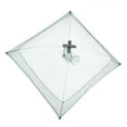 fankhu Portable Folding Square Fishing Net Multi-purpose Practical Simple Operation Fish Network ...