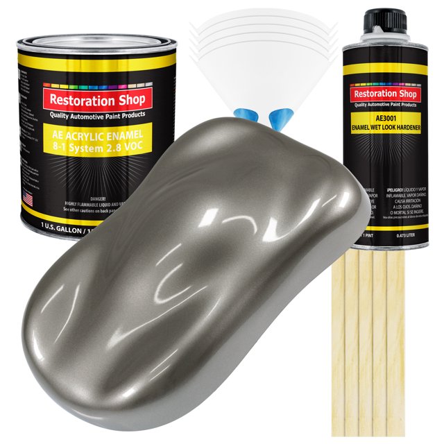 Restoration Shop - Graphite Gray Metallic Acrylic Enamel Auto Paint ...