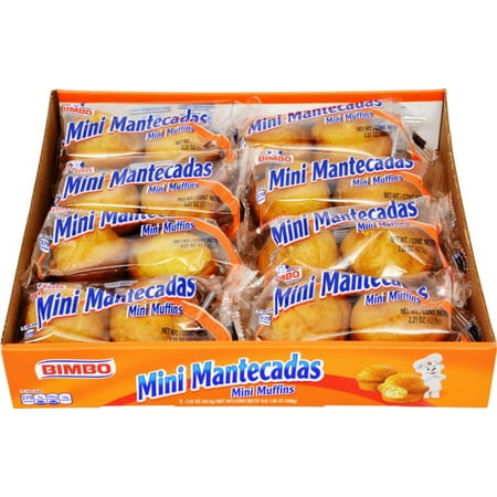 Bimbo Mini Mantecadas Mini Muffins, 8ct - Walmart.com