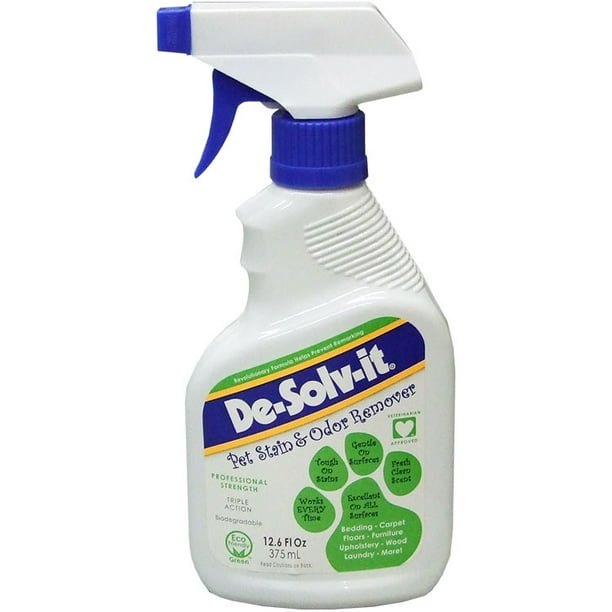 De-Solv-it Pet Stain & Odor Remover 12.6oz - Walmart.com - Walmart.com