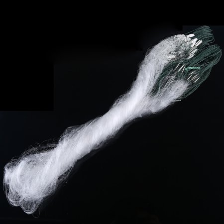 1m x 20m Fishing Net with Float Fish Trap Monofilament Small Mesh Gear ...