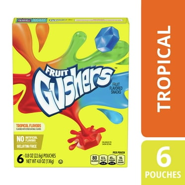 Fruit Gushers Sweet & Fiery Fruit Flavored Snacks, 12 ct, 10.8 oz Box ...