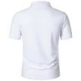 Dagegui Men's Golf T-Shirts Collared Short Sleeve White Shirts Summer ...