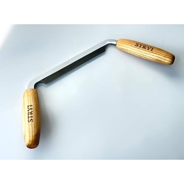Timber Tuff 13-Inch Straight Wood Draw Shave Knife Log Woodworking Tool ...