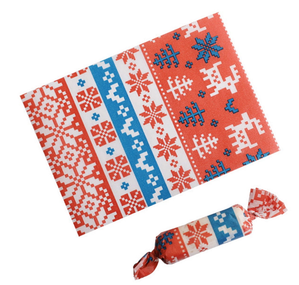 George & Jimmy Pixcel Moose 500 pieces Candy Wax Papers Caramel Candy ...