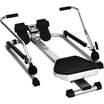 Gymax Home Gym Workout Rowing Machine with Adjustable Double Hydraulic ...