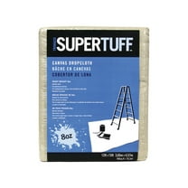 Trimaco Rubber Duckie 12 W X 15 Ft. L Butyl Coated Drop Cloth 1 Pk ...