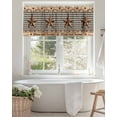Curtain Valance for Windows,Western Star Vintage Plank Kitchen Valances ...