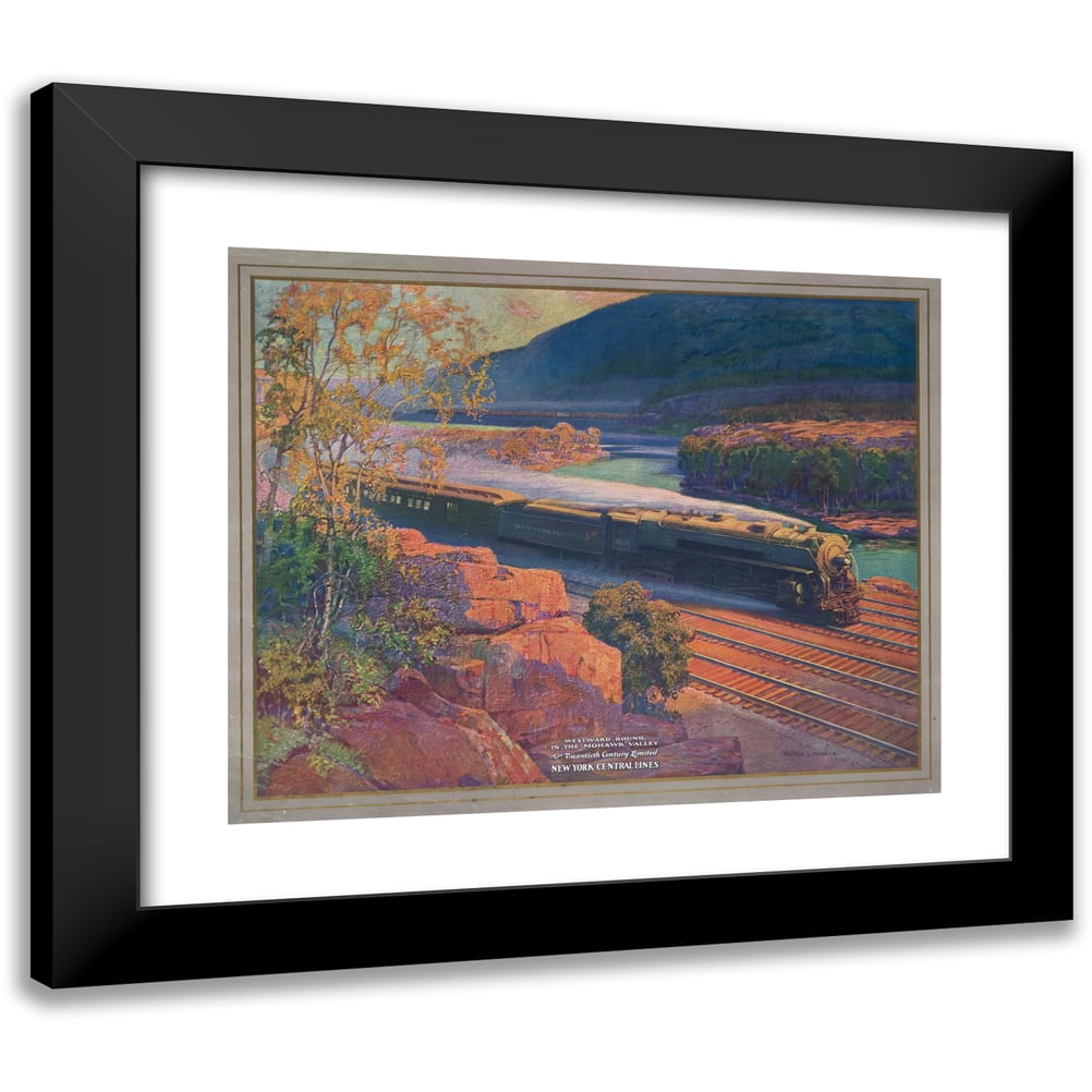 Walter L. Greene 24x20 Black Modern Framed Museum Art Print Titled ...