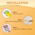 1Set 10 Sheets PVC Self-Adhesive Identification Cable Label Pasters ...