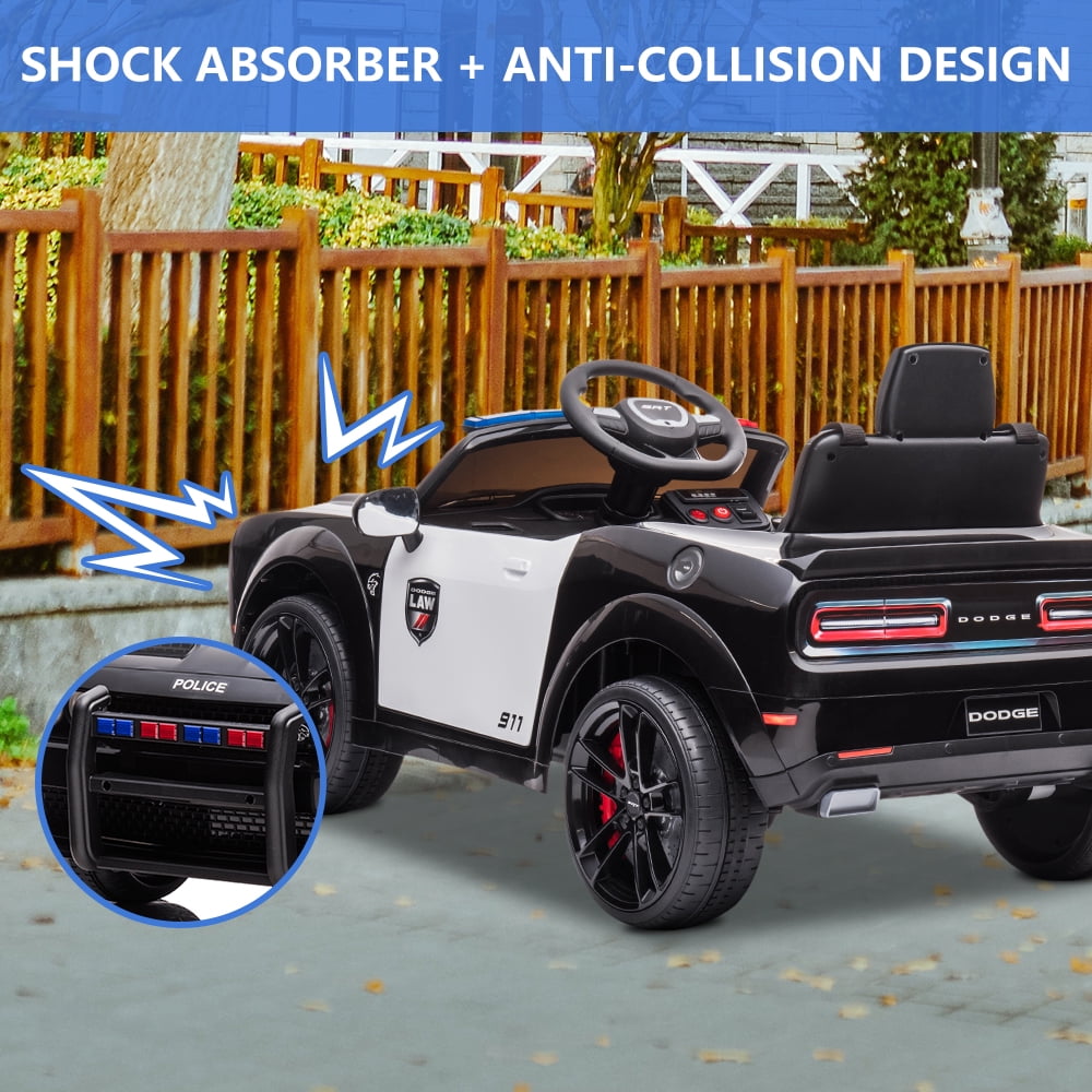 Buy Police Car Ride Ons for Boys, BTMWAY 12V Battery Powered Ride on ...