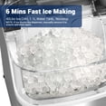 Nugget Ice Makers Countertop, Pebble Ice Maker Machine with 40lbs/24H ...