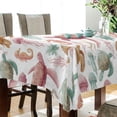 54x72in Square Printed Tablecloth Easy-Care Decorative Table Cloth for ...