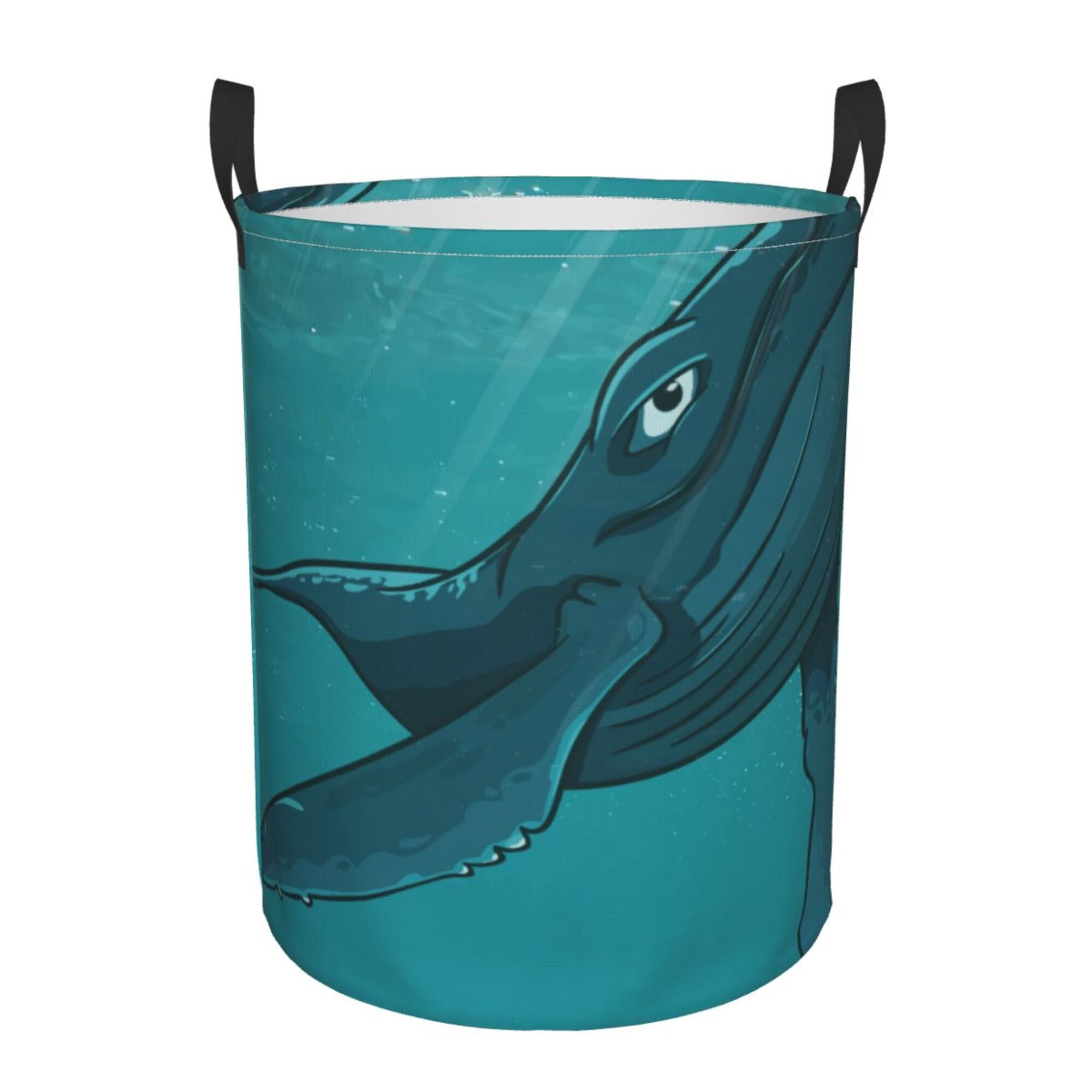 ZICANCN Ocean Whale Laundry Basket Organizer, Dirty Clothes Hamper for ...