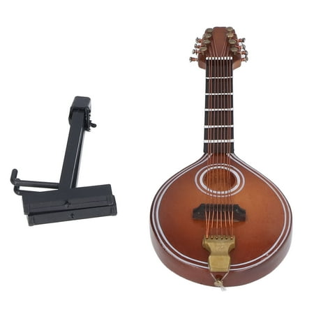 Mini Mandolin Instrument, 8 Strings Beautiful Exquisite Mini Mandolin ...
