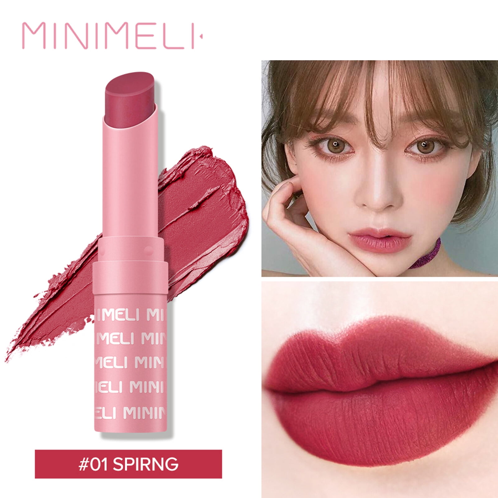Labial Mate Sedoso MINIMELI: Ligero, Hidratante y Resistente al Agua ...