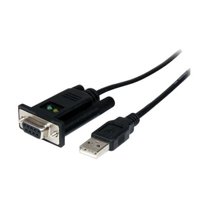 Startech 3' USB to RS232 DB9/DB25 Serial Adapter Cable - Walmart.com