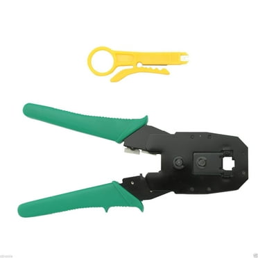 axGear RJ45 Ethernet Network Cable Crimper, Cat5/5e/6 Stripper Wire ...