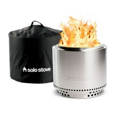 Solo Stove Yukon 2.0 with Stand, Smokeless Fire Pit | Portable Wood ...