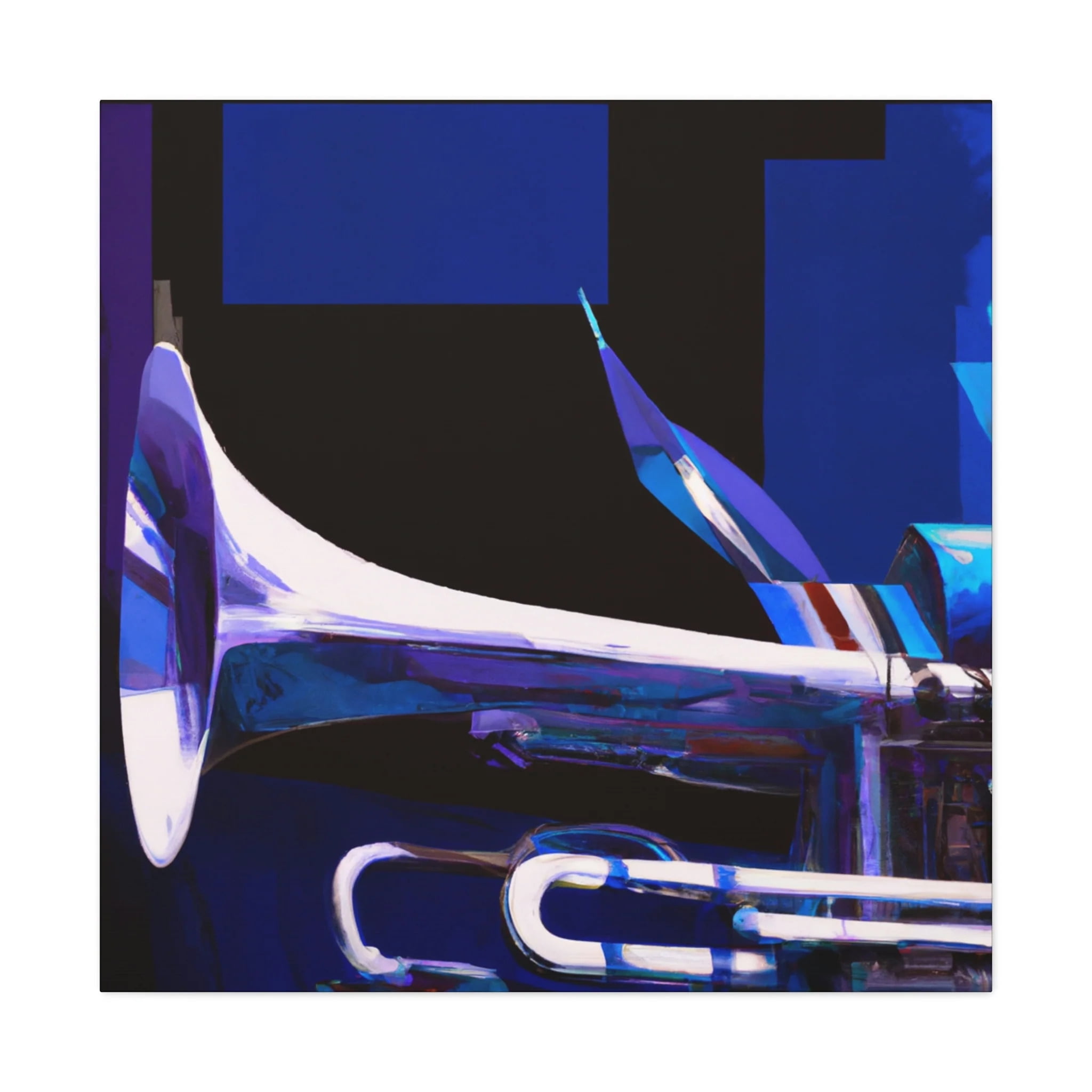 Trombone Simplicity Emerges - Canvas - Walmart.com