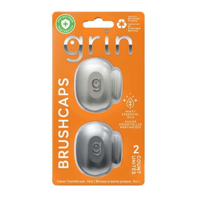 Click here for Grin Oral Care Grin Adult Brushcaps 2ct prices
